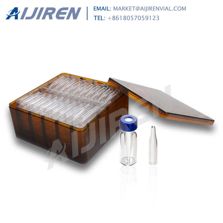Free sample 250ul hplc vial inserts supplier Amazon-Aijiren Vials With Caps