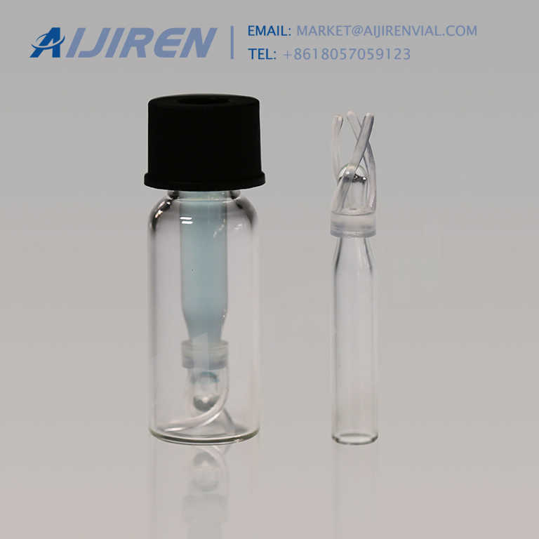 Certified 250ul 2ml vial insert for sale Waters-Aijiren Vials With Caps