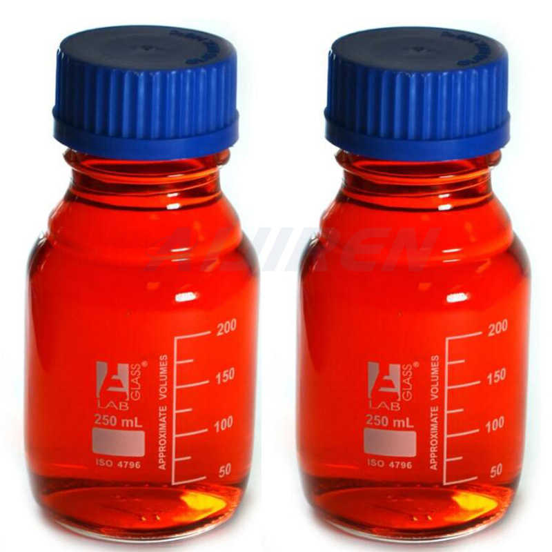 Standard Opening laboratory reagent bottle 500ml GL45 screw cap China ...